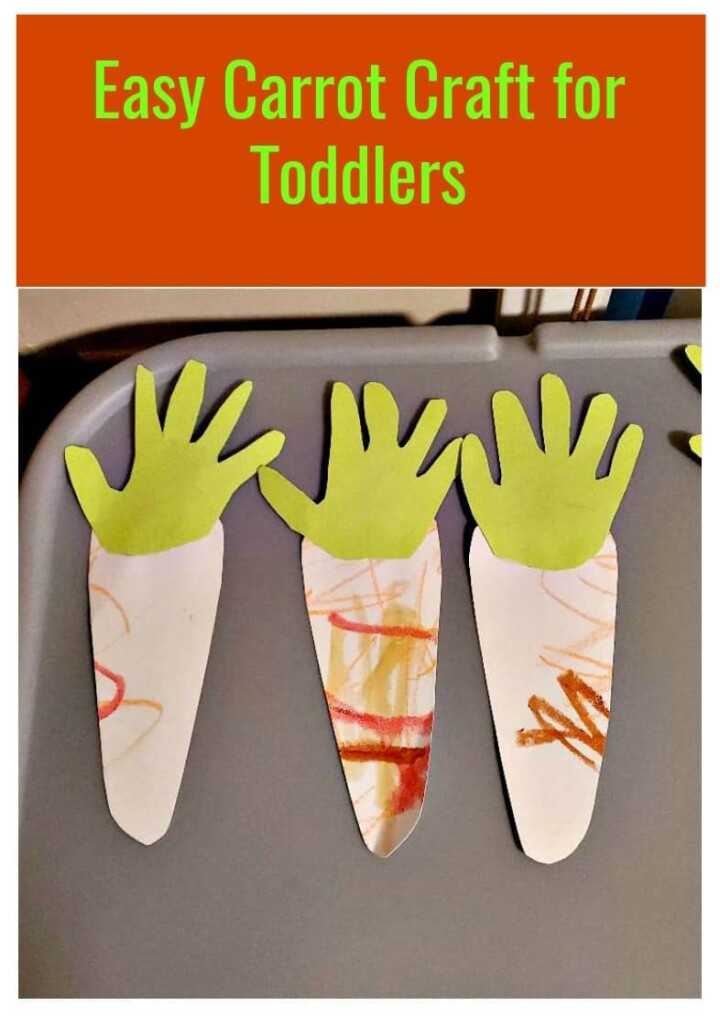 Easy Carrot Craft for Toddlers: Toddler Tuesdays - Hezzi-D's Books and ...