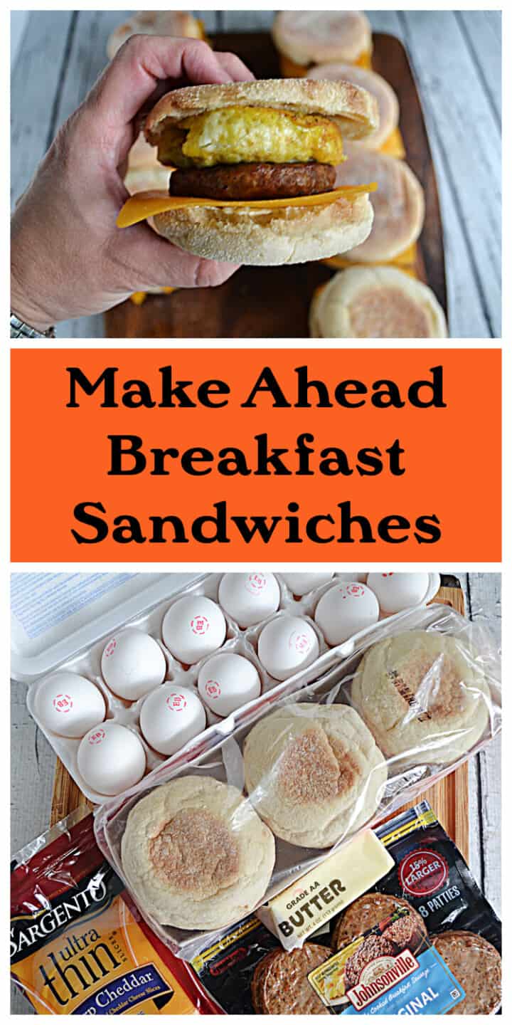 Make Ahead Breakfast Sandwiches {Freezer Meal} - Hezzi-D's Books and Cooks