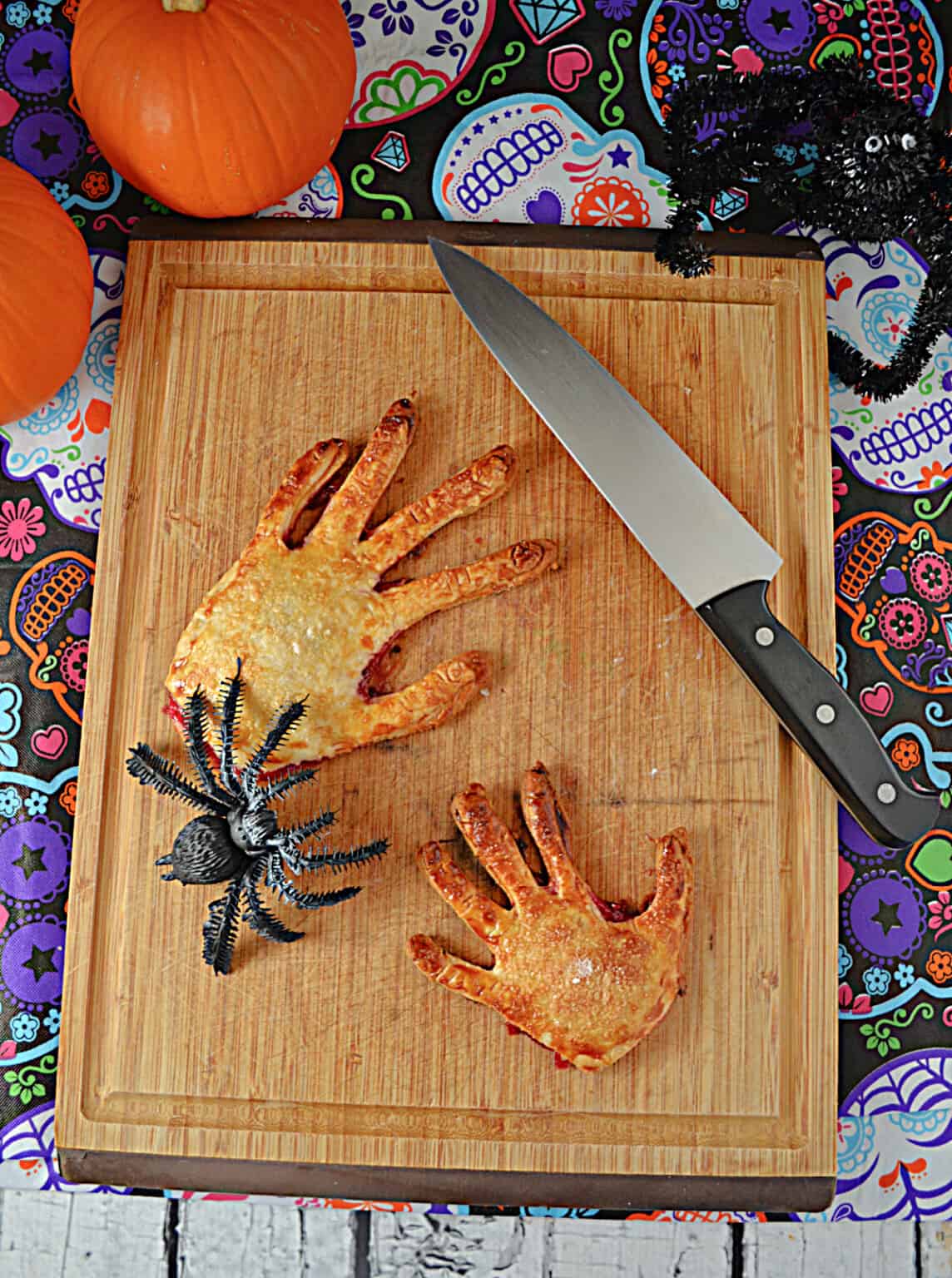 Severed Hand Pies - Hezzi-D's Books and Cooks