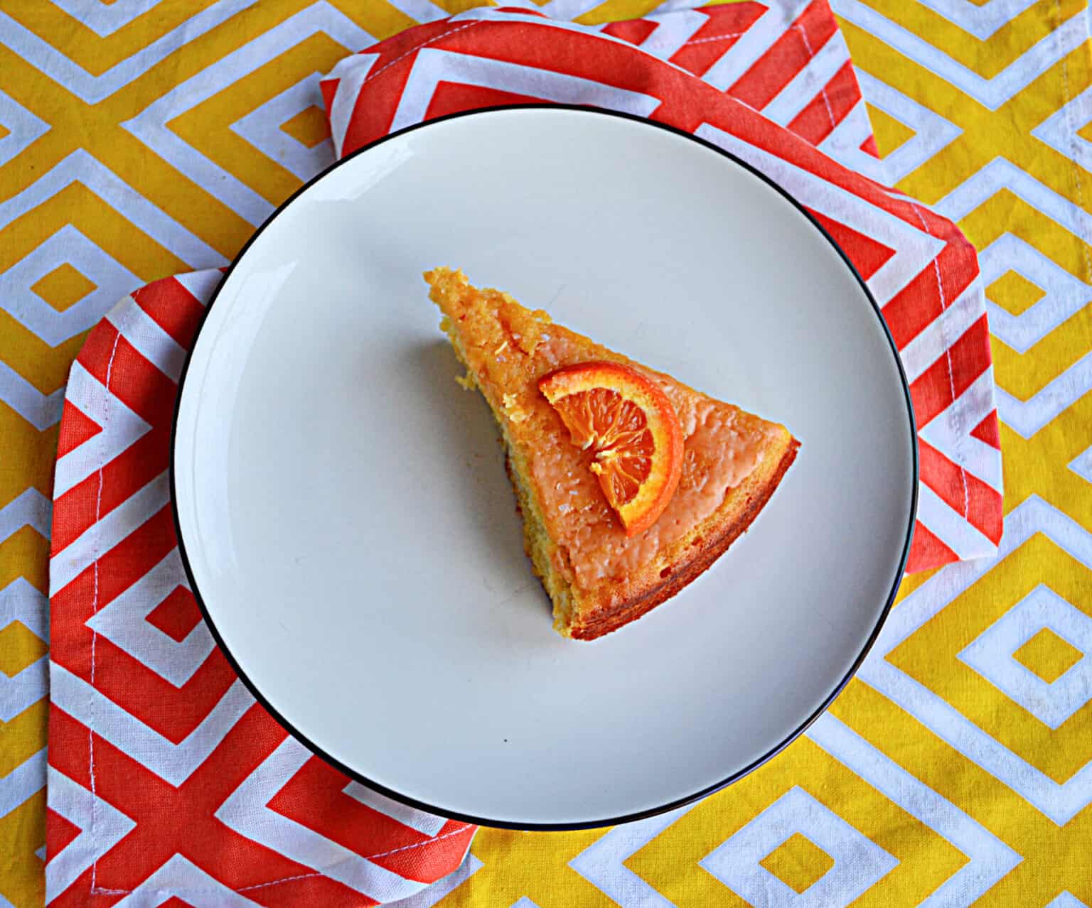 Easy Tangerine Cake - Hezzi-D's Books and Cooks